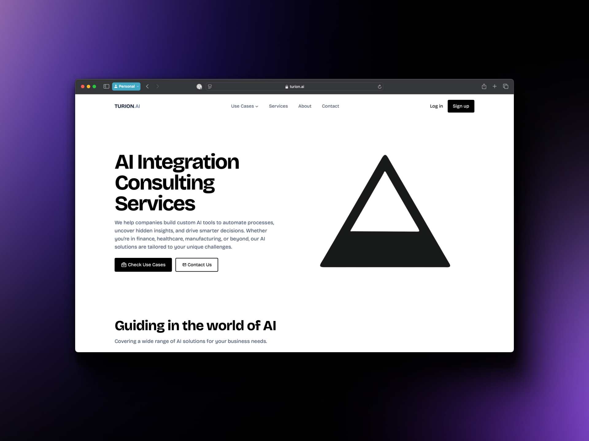 AI Strategy & Implementation | TURION.AI